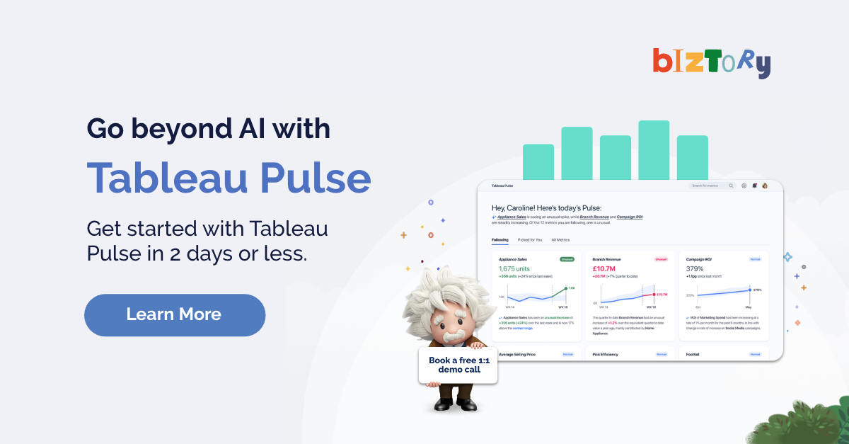 Tableau Pulse: AI-Powered Analytics - Biztory Tableau Pulse: AI-Powered Analytics - Biztory